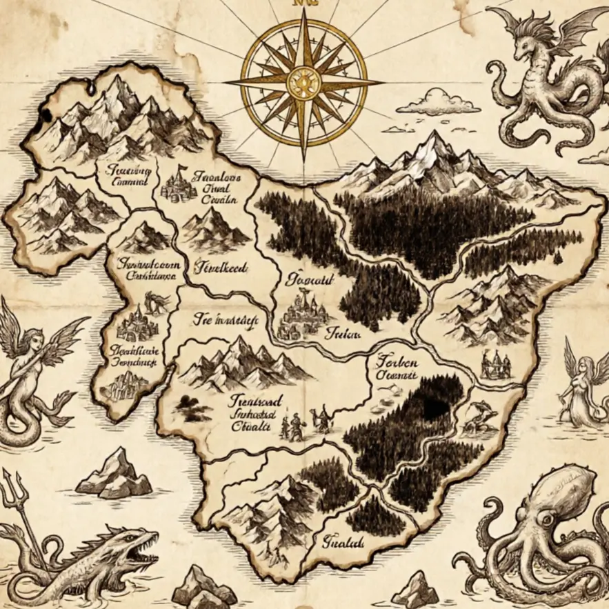 AI RPG Map Generator, AI Generated Maps for RPGs | AIAI.com